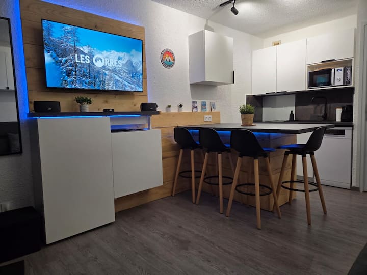 Appartement Rénové 4/5 Personnes, Pieds Des Pistes - Les Orres