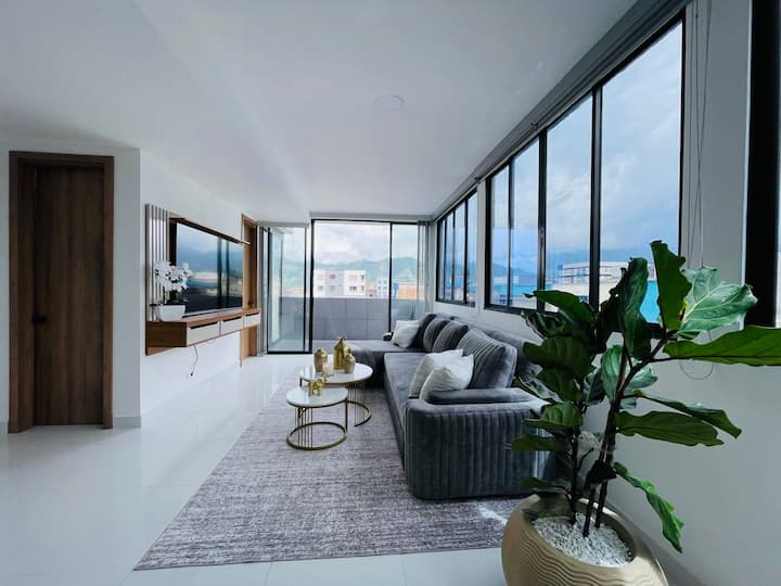 Penthouse Con Jacuzzi Y Vistas En Santa Rosa - Santa Rosa de Cabal