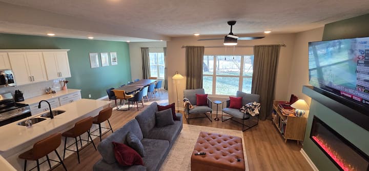 Tranquility Retreat - Brand New Getaway - Omaha
