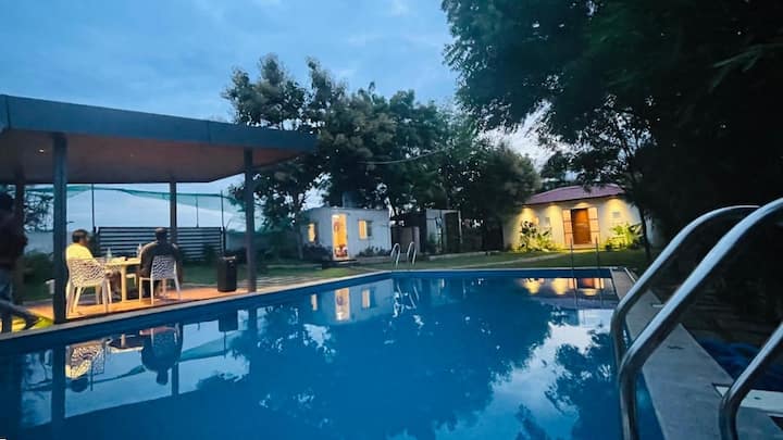 Nh Farmhouse @Shamshabad - Pool, Bbq, Box Cricket - Hyderabad