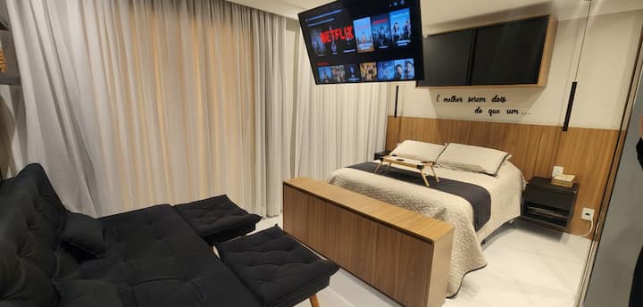 Studio De Luxo Com Piscina 15min Do Aeroporto Gru - Guarulhos