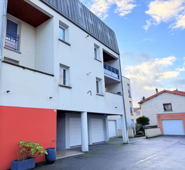 2 Min Gare /Centre T2 éQuipé Wi-fi, Parking Privé - Pont-à-Mousson