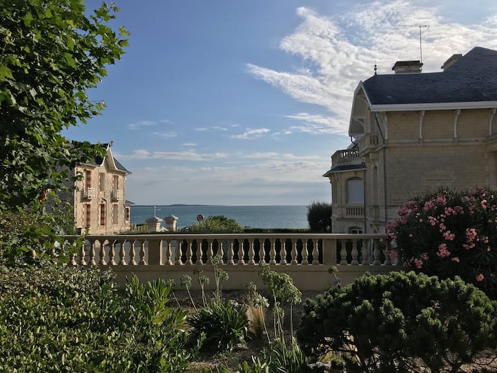 L’estuaire: T3, Rdc Terrasse, Calme, Vue Sur Mer - Royan