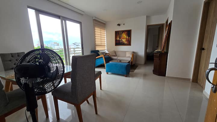 Apartamento De 2 Alcobas De Lujo Y Piscina - Barranquilla