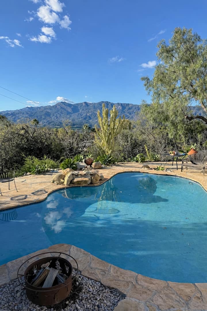 5-bedroom Ojai Getaway With Pool And Scenic Views - Ojai, CA