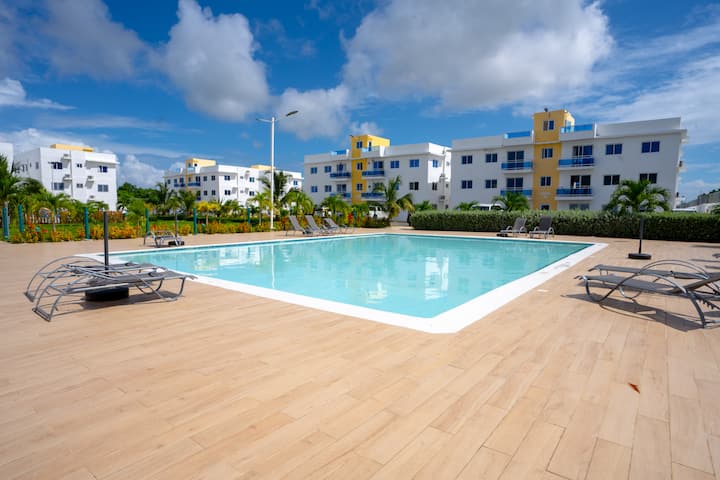Luxury Apt Punta Cana | 2 Pools Power Incl. - Punta Cana