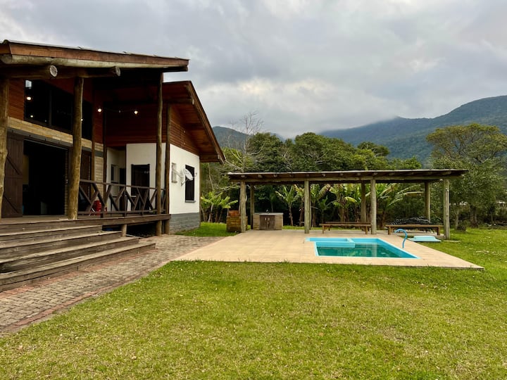 Lindo Sítio Em Maquiné Com Piscina. - Maquiné