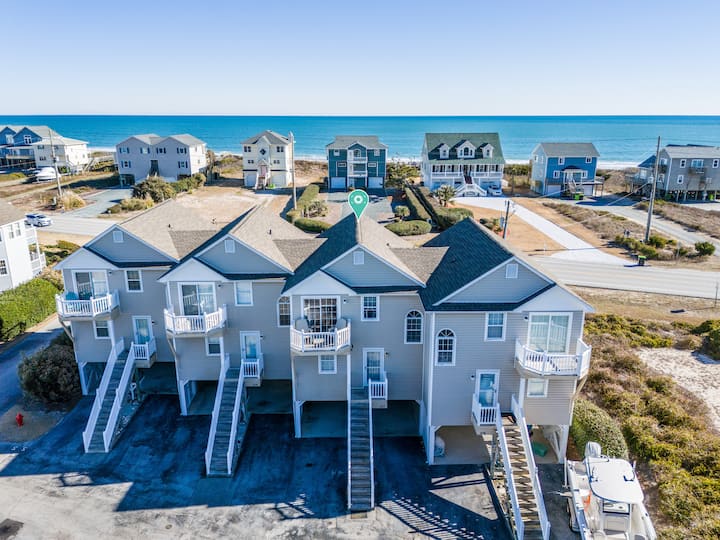 Sneak-away-south: Steps Away From Beach, 2bd 2.5ba - North Topsail Beach, NC