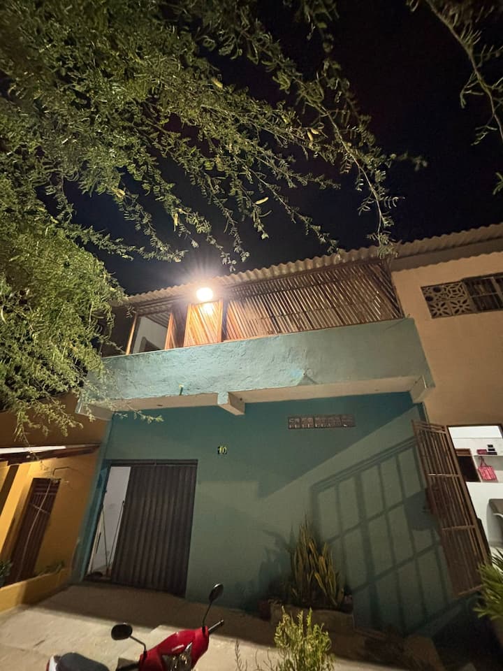 Casa Azul Na Praia De Upanema! - Areia Branca