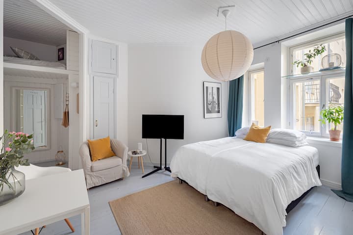 Historic Ullanlinna Studio 1908 Charm, City Center - Helsinki