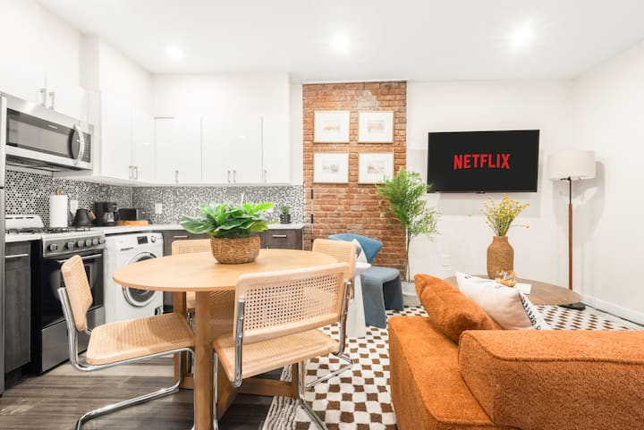 15 Mins To Nyc! | 3br/1ba | 2 Queens + 1 Bunk Bed - Hoboken, NJ