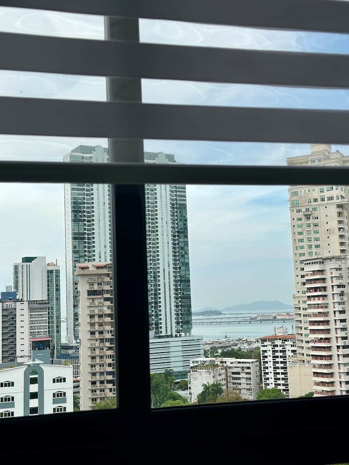 Loft Moderno Con Vista Al Mar - Panama City