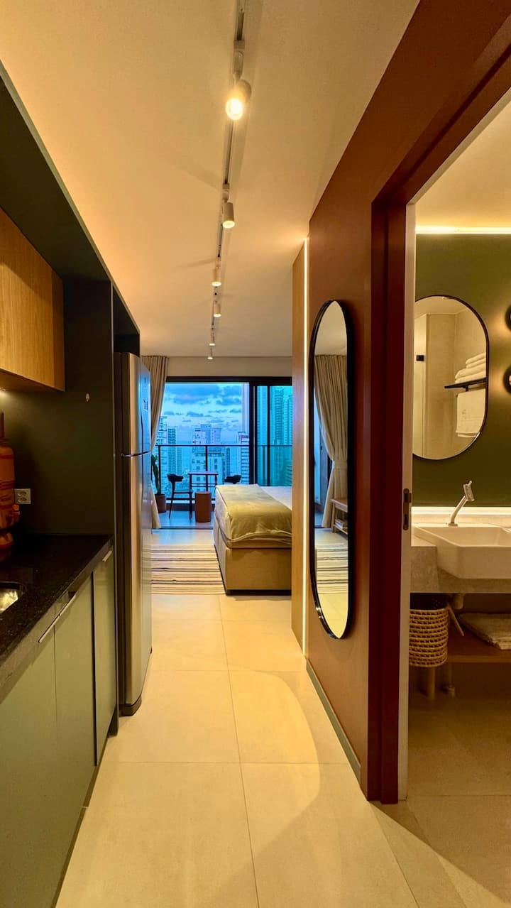 Studio Garapa - Conforto Com Vista Para O Mar - Brazil