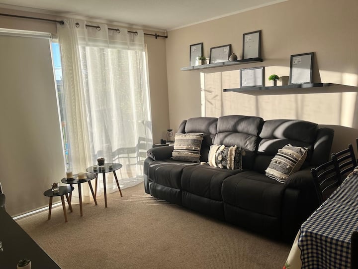 Hermoso Departamento Primer Piso Cerca Comercio - El Quisco