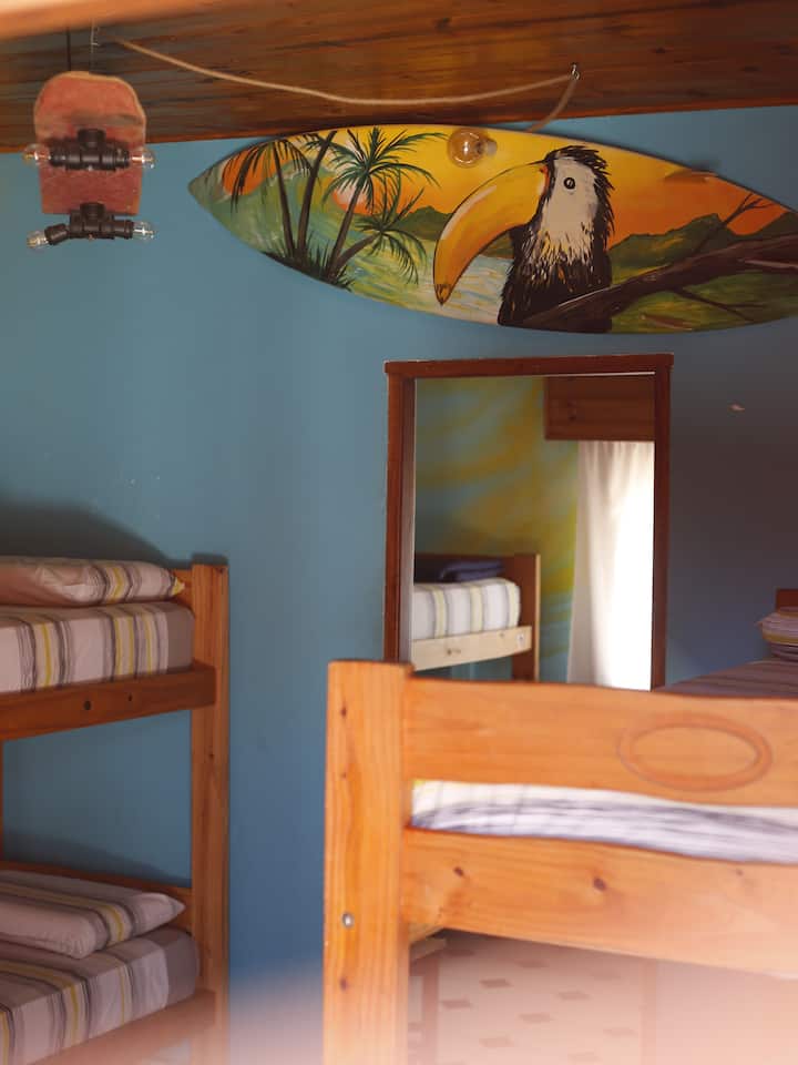 Carrusel Art-hostel Habitacion Privada Octuple - Mar del Plata