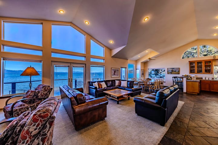 Tahoe Meadows Lakefront | Hot Tub | Beach | Buoy - South Lake Tahoe, CA