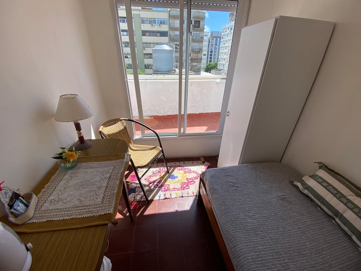 Habitación Para 1 Con Baño Privado - Mar del Plata