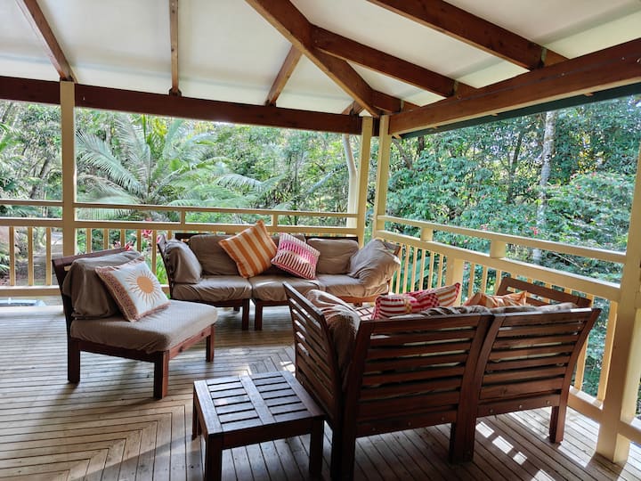 Walk To Town | Huge Verandah | Wake Up To Birdsong - Kuranda