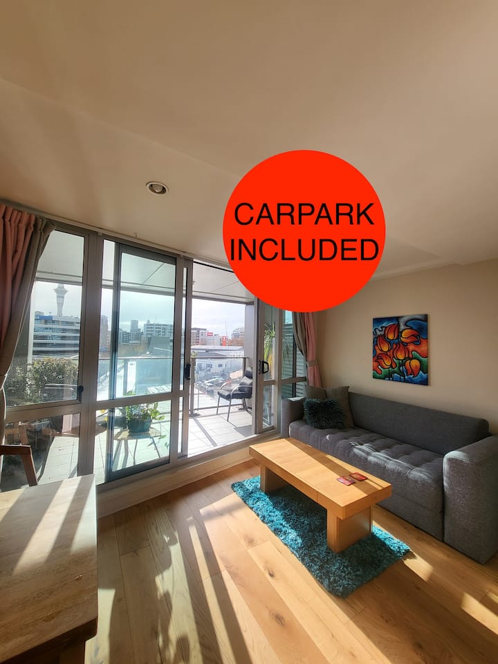 Central, Sunny, Secure Carpark, Homely Apartment - Auckland