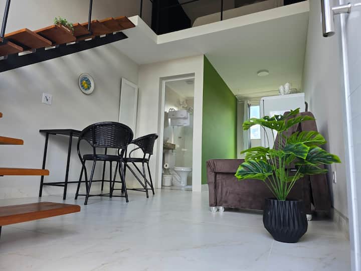 Apto Tipo Loft, Pé Direito Duplo Recem-construido - Ourinhos