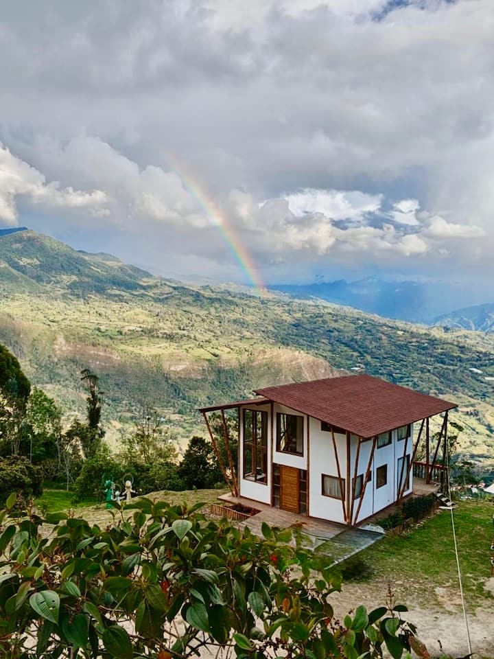 Cabaña Con Jacuzzi En Medio De La Montaña - Choachí