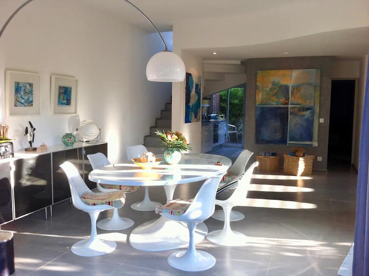 Villa 8 Pers La Capte «Mon Rêve» à 100m Des Plages - Hyères