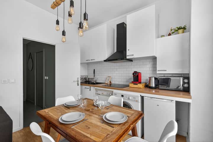 Charmant 2 Pièces Style Loft Proche Montmartre - Paris