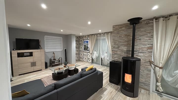 Maison Chaleureuse Proche Des Commerces Et Plages - Musée de la Mine