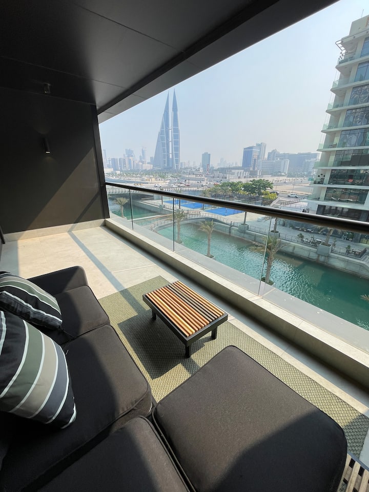 Canal View | Luxury Studio At Downtown Bahrain Bay - Bahrain