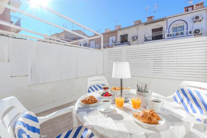 Casa Nova - Relax Cerca De La Playa Y Aeropuerto - Santa Pola