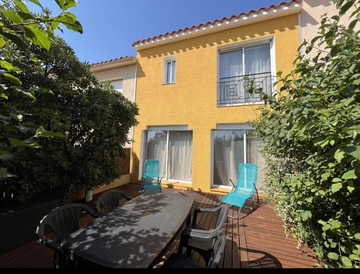 Maison T4 Rénovée/clim-terrasse-garage-15mn Centre - Colliure
