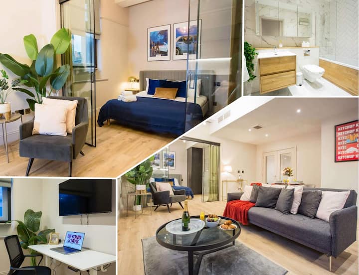 Chic 2-bed Apartment Near Canal Street | Ac Inc - Manchester