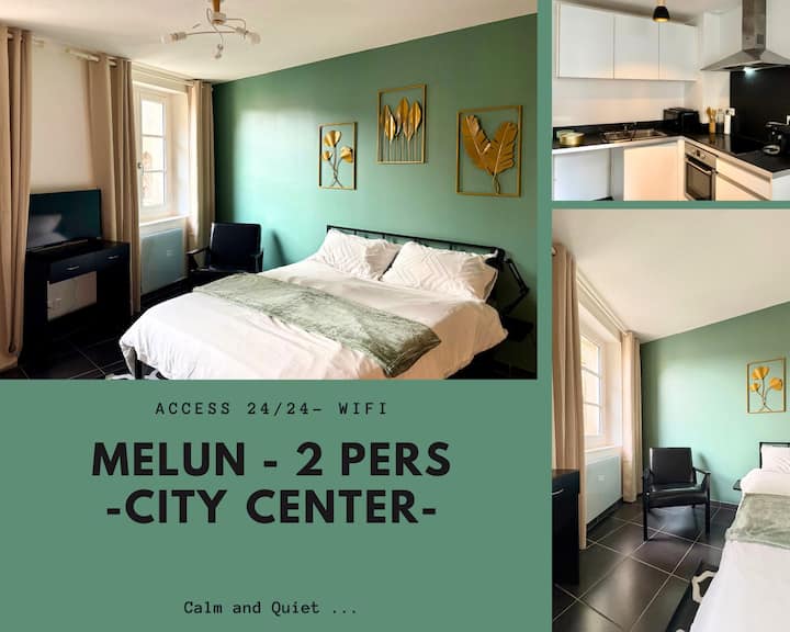Le Perché - Studio Cosy - Centre Ville - Melun