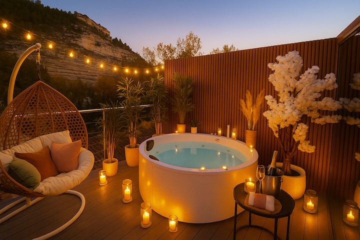 La Suite Secreta Del Júcar - Suite Montaña - Alcalá del Júcar