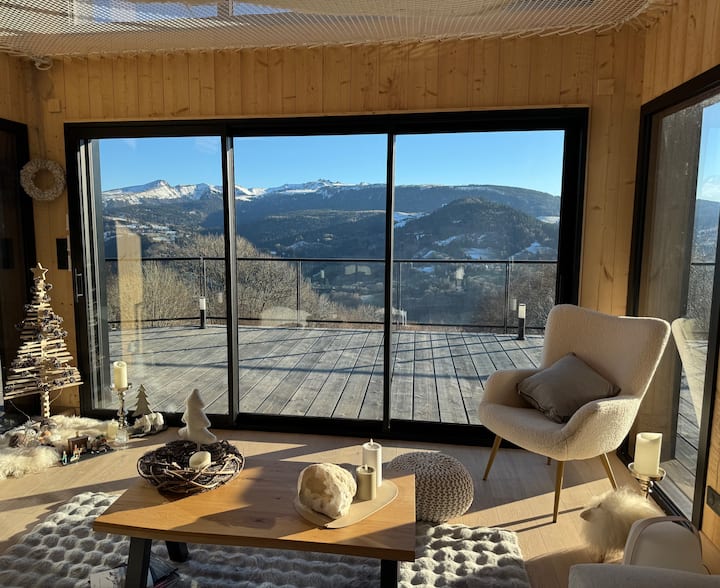 Chalet Vue Sancy- Sauna - Ambiance Cosy & Nature - Murat-le-Quaire