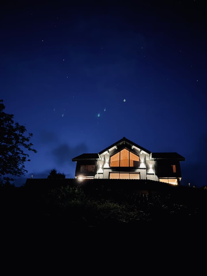 Chalet Vue Sancy- Sauna - Ambiance Cosy & Nature - La Bourboule