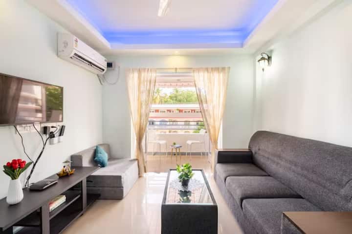 Skyview 1 Bedroom, Walk To Famous Colva Beach - Colva