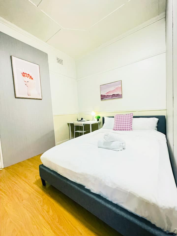 公园旁的优雅双人房 步行8分钟到火车站和超市 - Fairfield