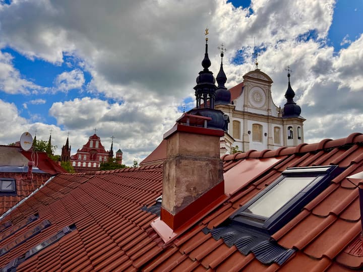 Serene Old Town Views | St Michael's Terrace - Vilnius