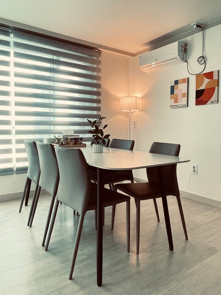 [지상2층/ev] 무료 주차로 더 편안하고 포근한, 롯데월드 인근 잠실 가족 숙소 - Seongnam-si