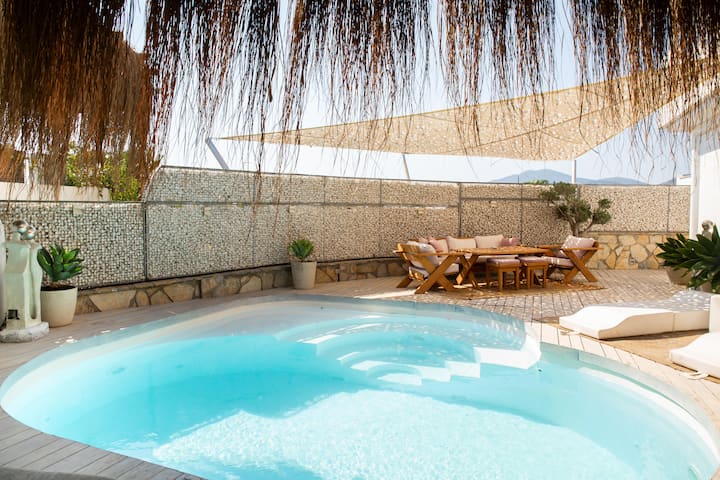 3-bedroom Villa W Pool And View In Bodrum Gümbet - Bodrum