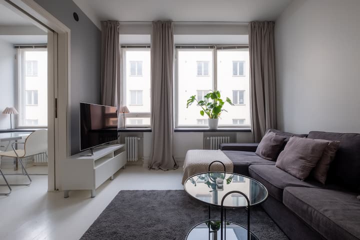 Rest Bright Studio In Upscale District Of Helsinki - Helsinki