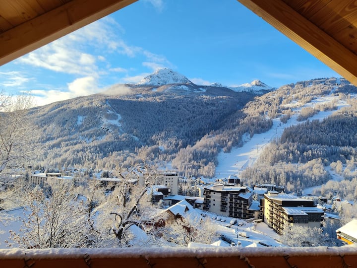 Grand Duplex – Vue Sur Pistes, 8-10 Pers - Briançon