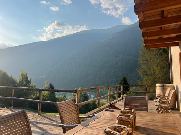 Chalet Con Grande Terrazza E Splendida Vista - Madonna di Campiglio