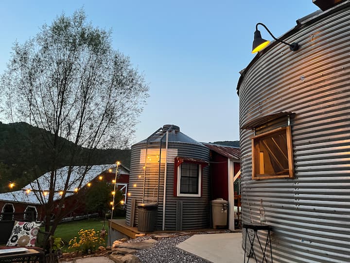 Grain Bin At Tuckaseigee Valley Cabins - Tuckasegee, NC