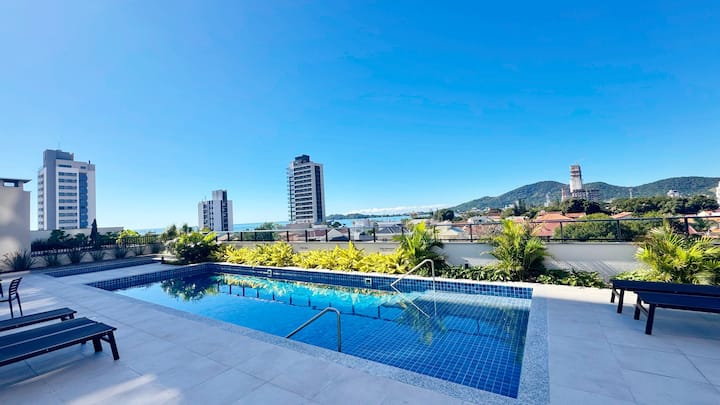 Vista Mar Alto Padrão A Menos 2km Parque,3 Quartos - Penha