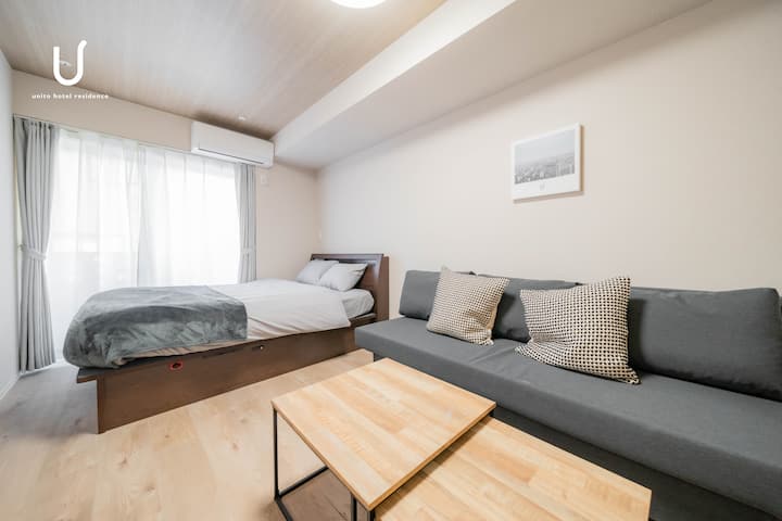 B102/池袋7分/中板橋の新築アパート/プロジェクターあり/unito Residence - Ikebukuro