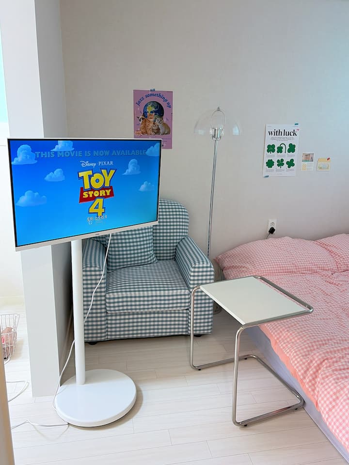 키치홀리데이 •12시 체크아웃 • 스마트Tv • 아늑한 신축 감성숙소 • 201 - Gwangju