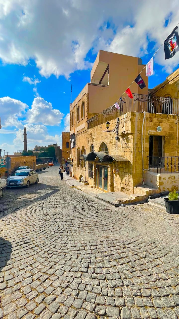 Eski Mardin çArşısında Harika Manzaralı Butik Ev - Mardin