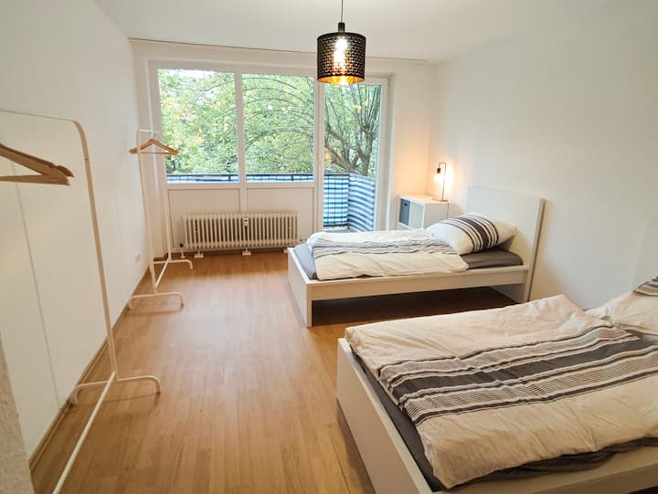 Unique 4: 6 Personen L 3sz L Balkon L Küche L Wifi - Geestland